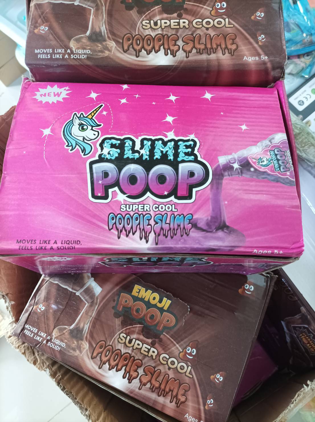 Unicorn Poop สไลม์ยูนิคอร์น Super Cool Poopie Slime สไลม์สุดฮิต เหนียว ...