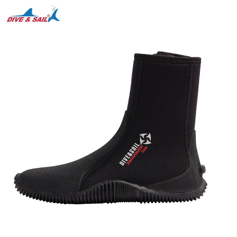 Divesail High Boots for scuba diving Neoprene 5mm รองเท้าดำน้ำ สำหรับ ...