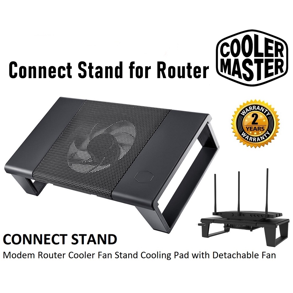Cooler Master Connect Stand for Router Cooling Pad อุปกรณ์ระบายความร้อน ...