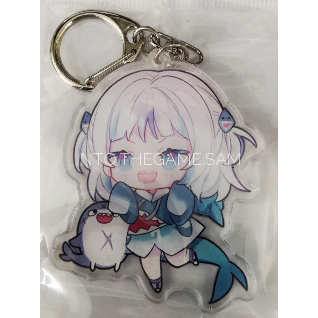 [พร้อมส่ง] พวงกุญแจ Hololive EN Vtuber Acrylic Keychain เป็น Fanmade ...