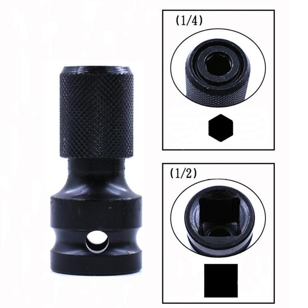 12" Square To 14" Hex Ratchet Socket Conversion Tool Adaptor Quick ...