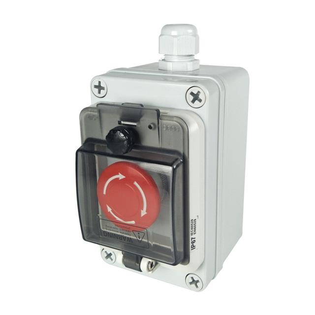 ABS Plastic IP67 Waterproof Junction Boxes Emergency stop switch ...