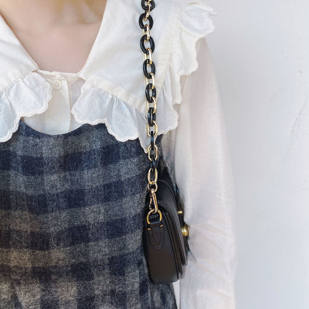 DIY Lady Shoulder Bag Belt Easy Matching Chain Bag Strap Bag Strap ...