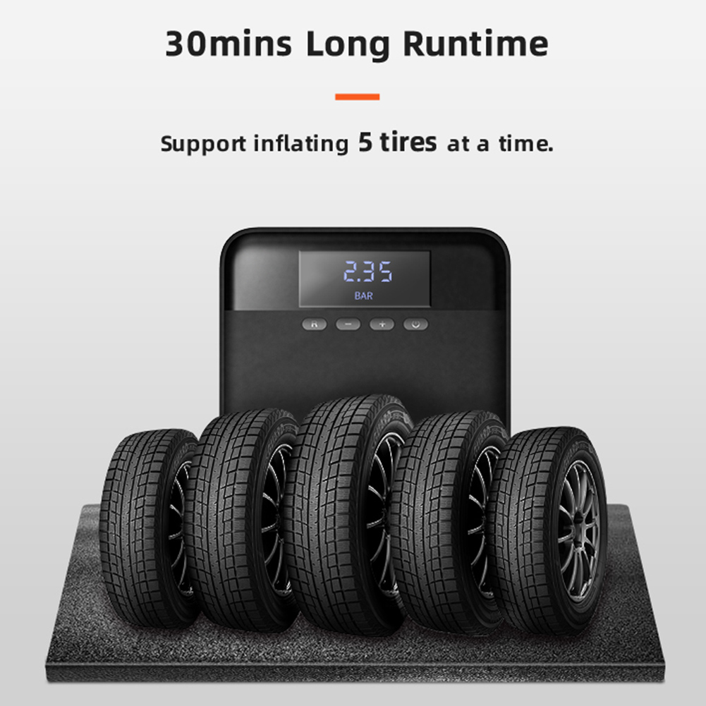 70mai เครื่องอัดอากาศรถยนต์ 12V เครื่องเติมลมยางดิจิตอลจอแสดงผล LED ...