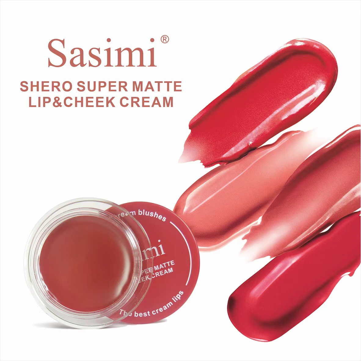 SASIMI 2IN1 LipCheek Cream ลิป และ บลัชออนเนื้อครีม เนื้อเนียน สีสวย ...