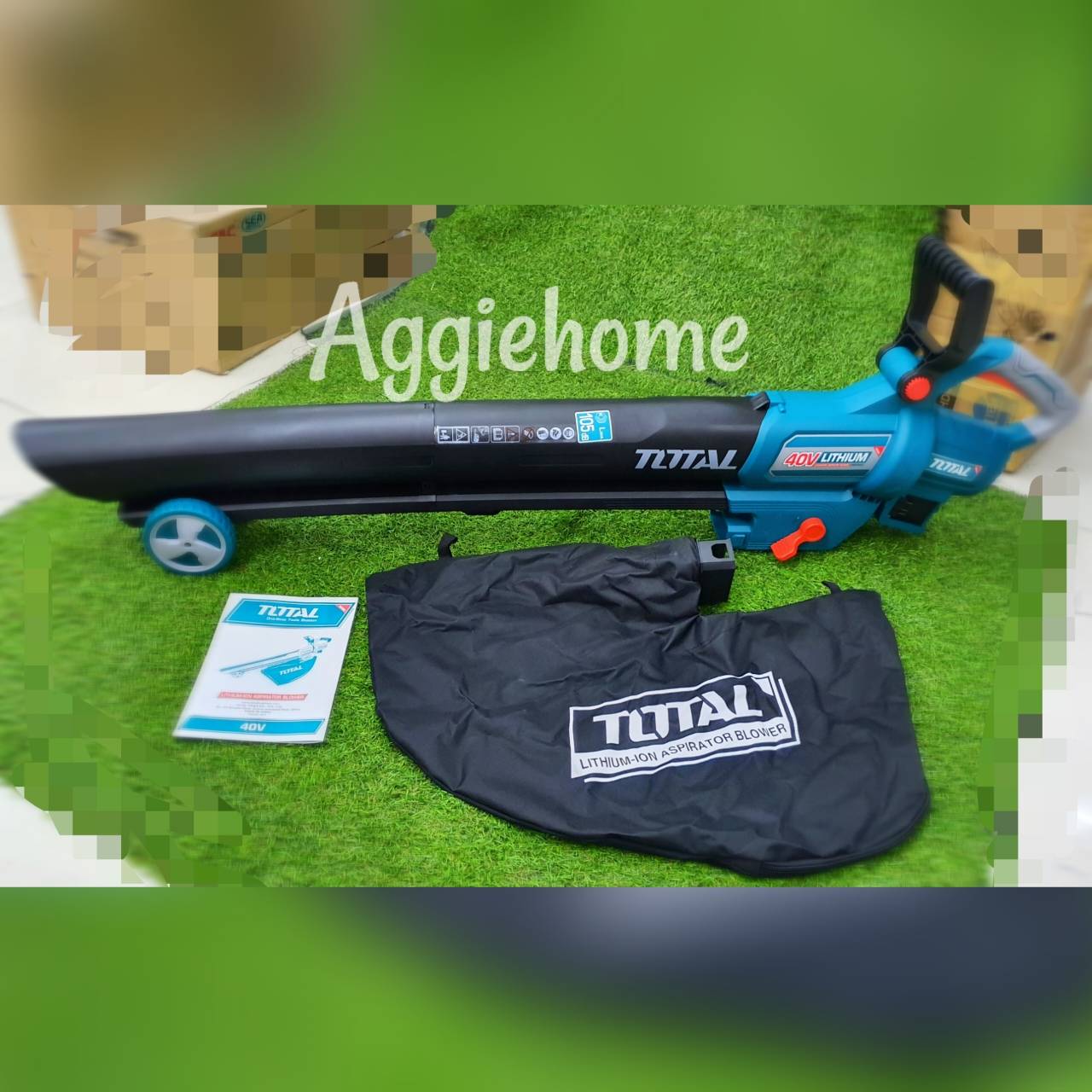 TOTAL เครื่องเป่าลม + ดูดฝุ่น ไร้สาย 40V. รุ่น TABLI2003 (เฉพาะเครื่อง ...