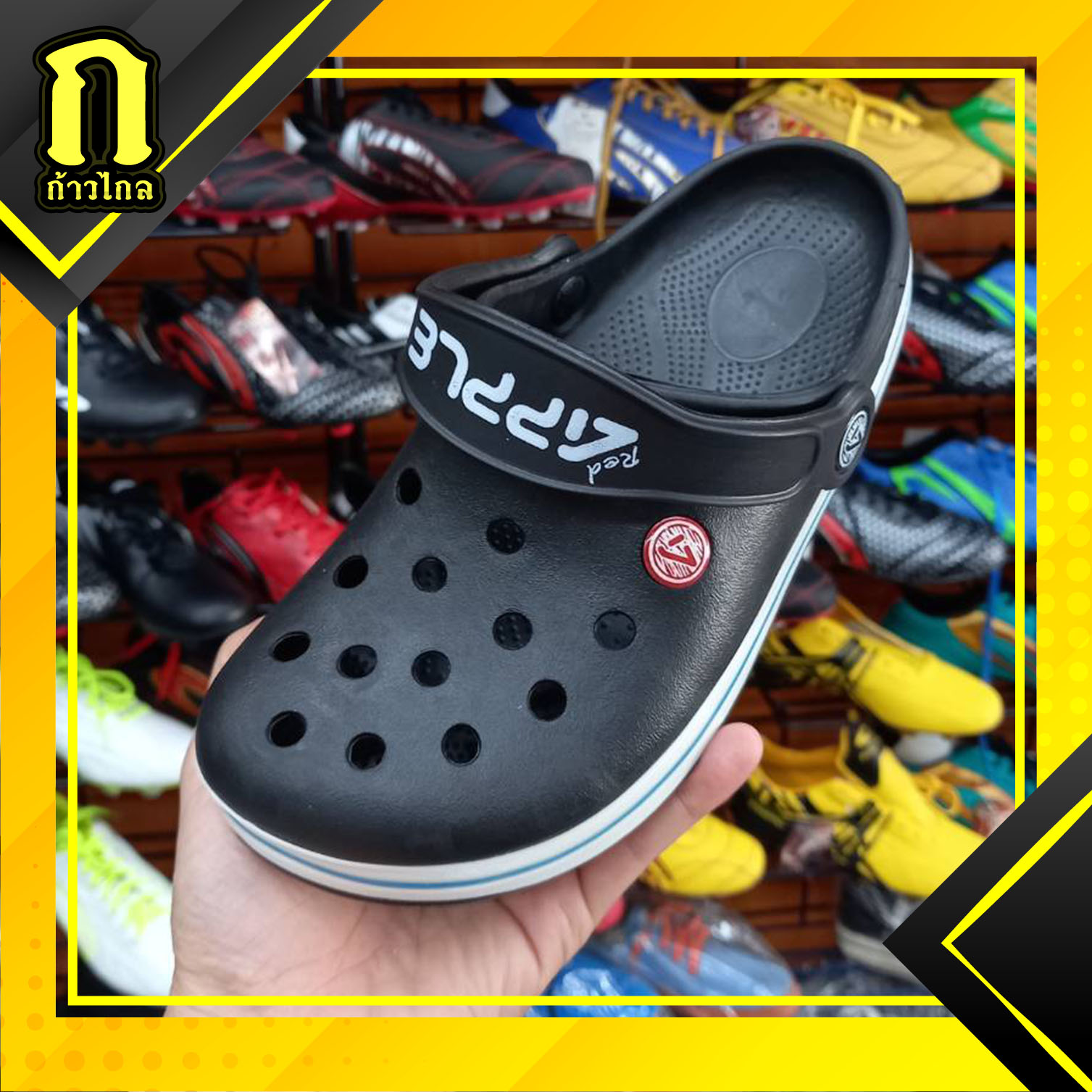 รองเท้าแตะ รองเท้าแบบสวม SK94 💕หัวโต💕 ทรงนิยม 💥น้ำหนักเบา พื้นนิ่ม สบาย ...