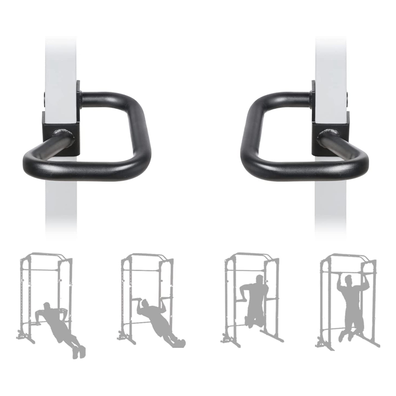 Fitness Dip Bar Attachment Heavy Duty Dip Bar Fit for 2x2inch Tube ...