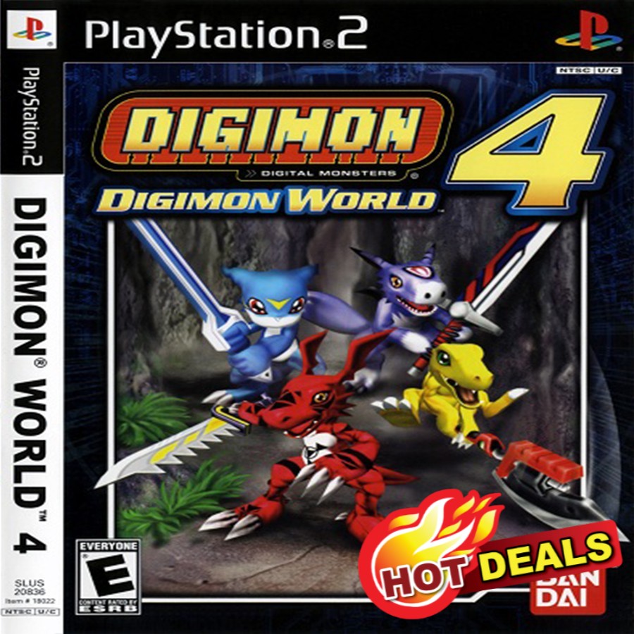 แผ่นเกมส์ PS2 (คุณภาพ) DIGIMON WORLD 4 (USA) - DuckShop 1611159174 ...
