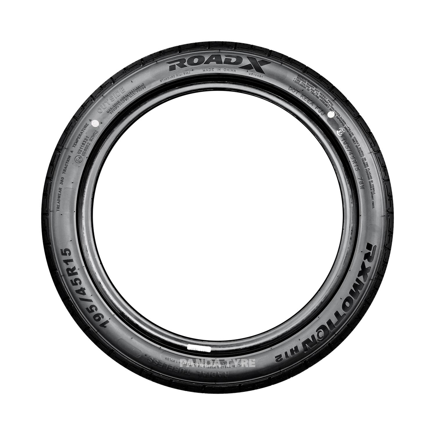 ROADX 195/45R15 ยางรถยนต์ขอบ15 รุ่น RX MOTION H12 - 4 เส้น (ยางใหม่ผลิต ...