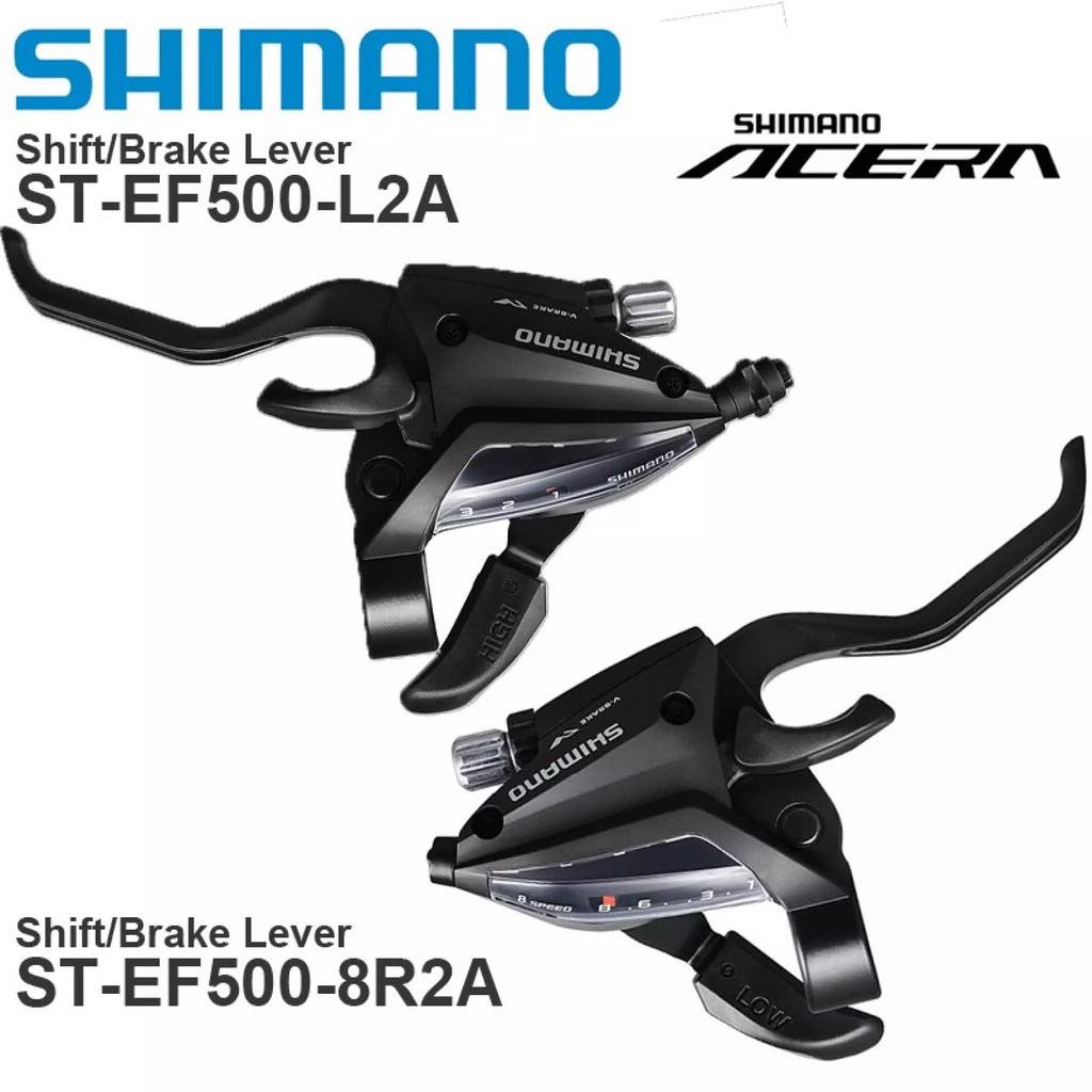 มือเกียร์ติดมือเบรค ACERA 7 สปีด และ 8 สปีด ST-EF500 7R2A L2A /8R2A L2A ...