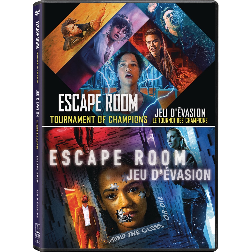 Escape Room 1-2 Collection กักห้อง เกมโหด 1-2 DVD พากย์ไทย - Film_Now - ThaiPick