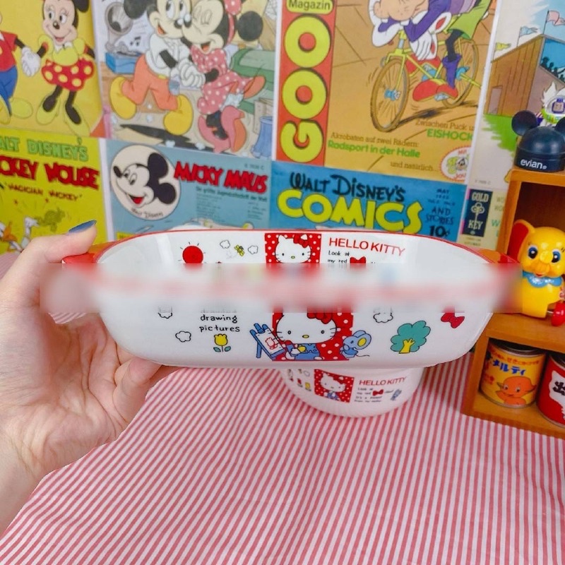 เซต จาน-ชาม Sanrio เซรามิค ลายคิตตี้ hello kitty ชุด 7 ใบ (ซื้อแยกได้ ...