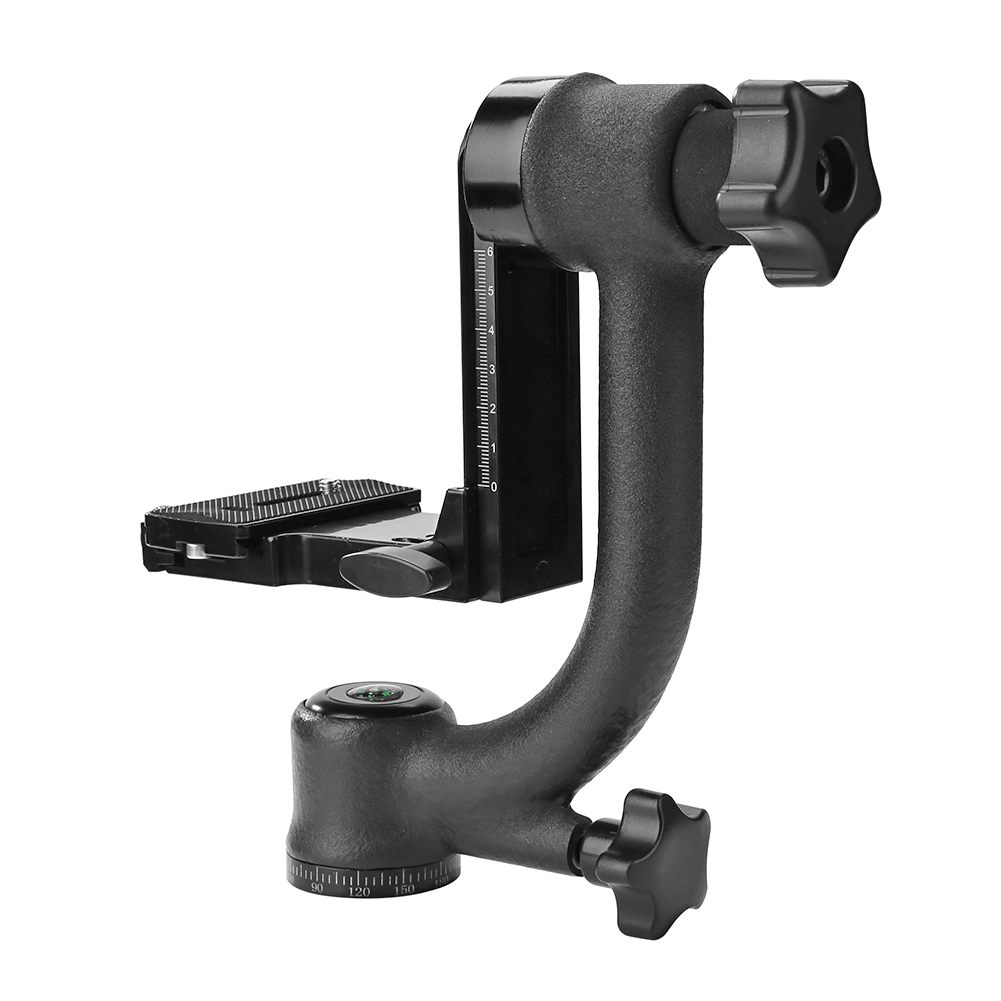 Aluminum Gimbal Tripod Head Professional Heavy Duty Metal Gimbal ...