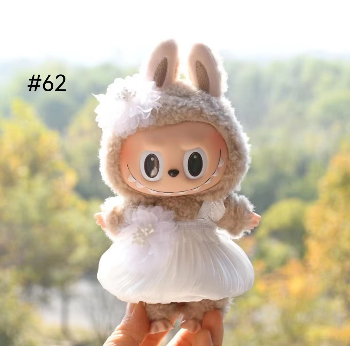 พรีออเดอร์ ชุดลาบูบู้ เสื้อผ้า Labubu 17 ซม. ชุดตุ๊กตา (รุ่นพวงกุญแจ ...