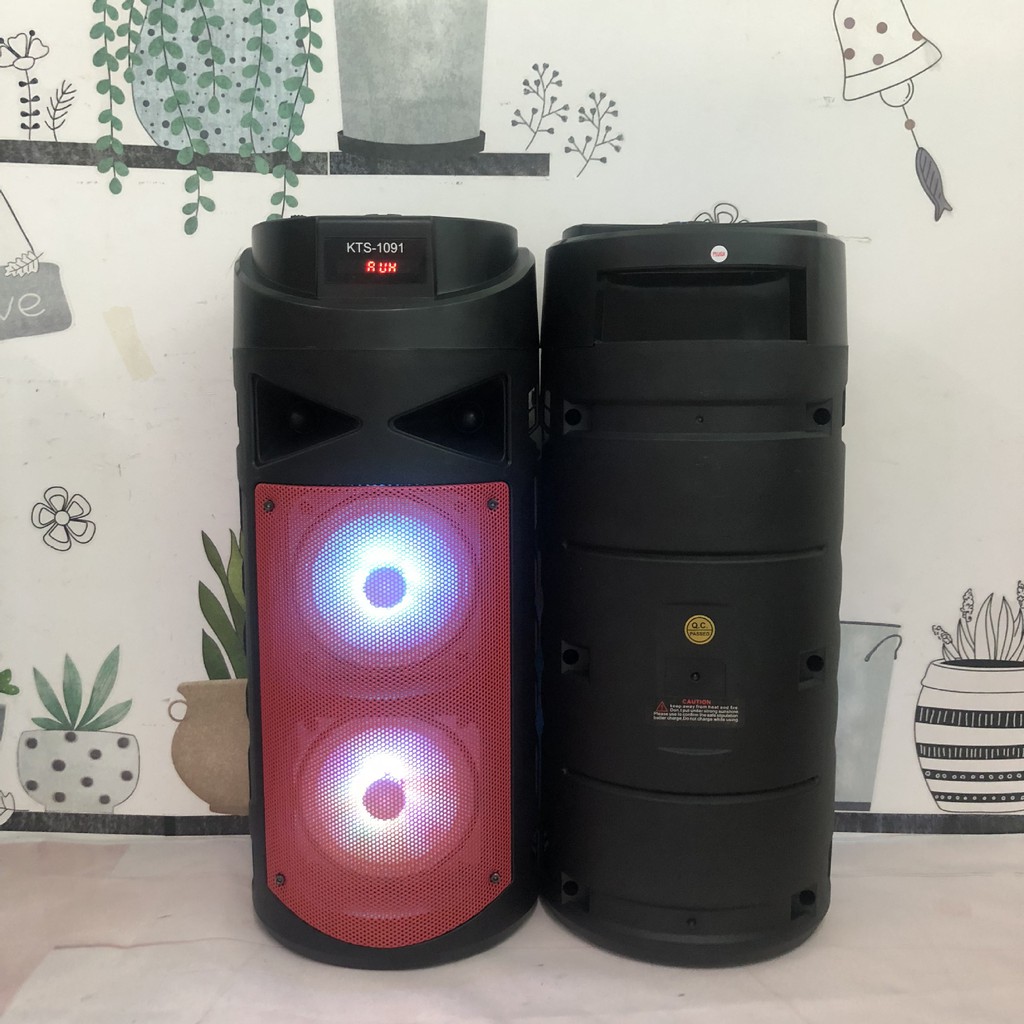 ลำโพงบลูทูธ KTS-1091 4 ดอก ดังกระหึ่มกว่ารุ่นอื่นๆ เสียงใสให้เบส ดีมาก ...