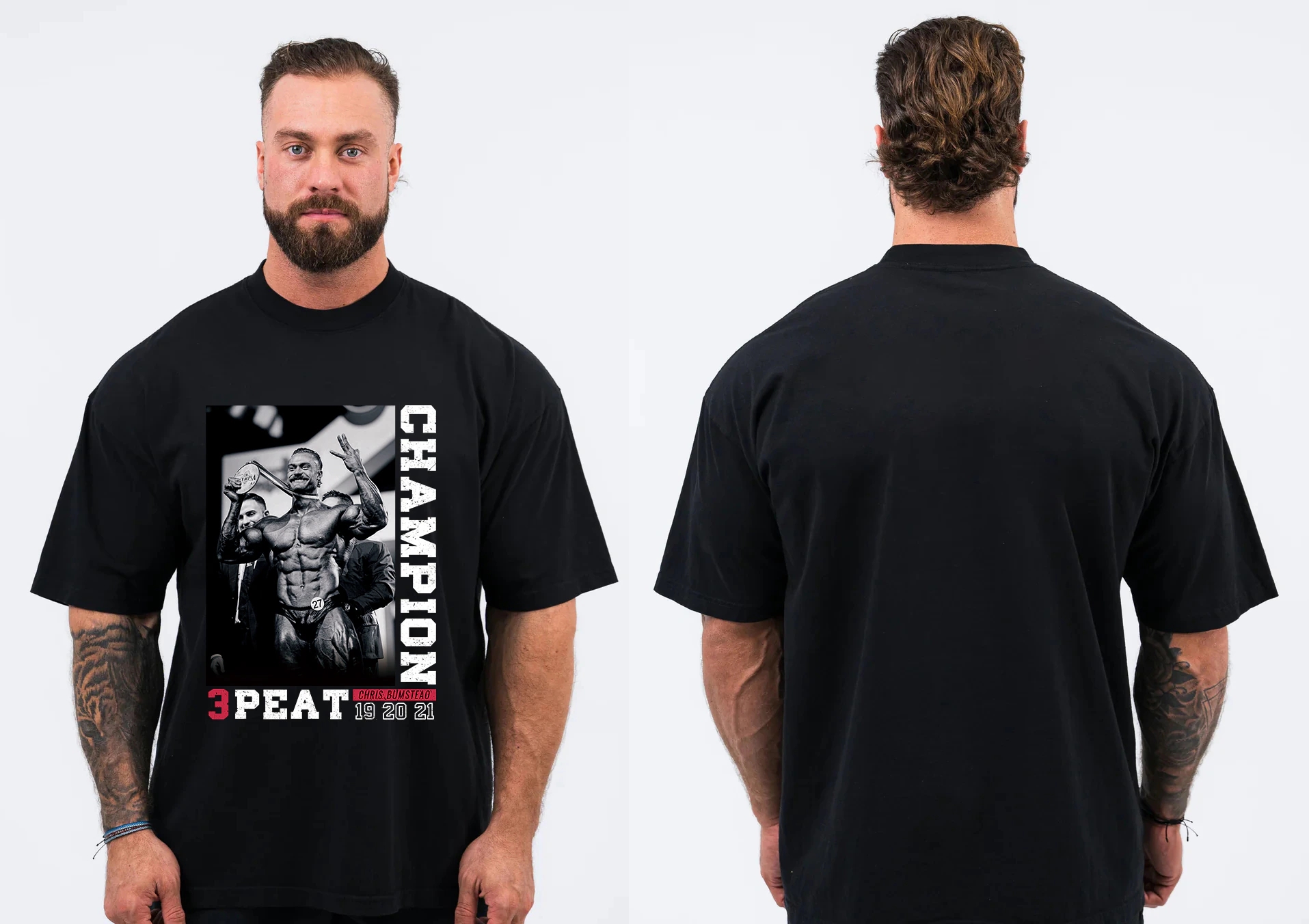 Chris Bumstead T เสื้อ Pre Workout กีฬายิมผู้ชายเสื้อผ้าผ้าฝ้าย100 ที่ ...