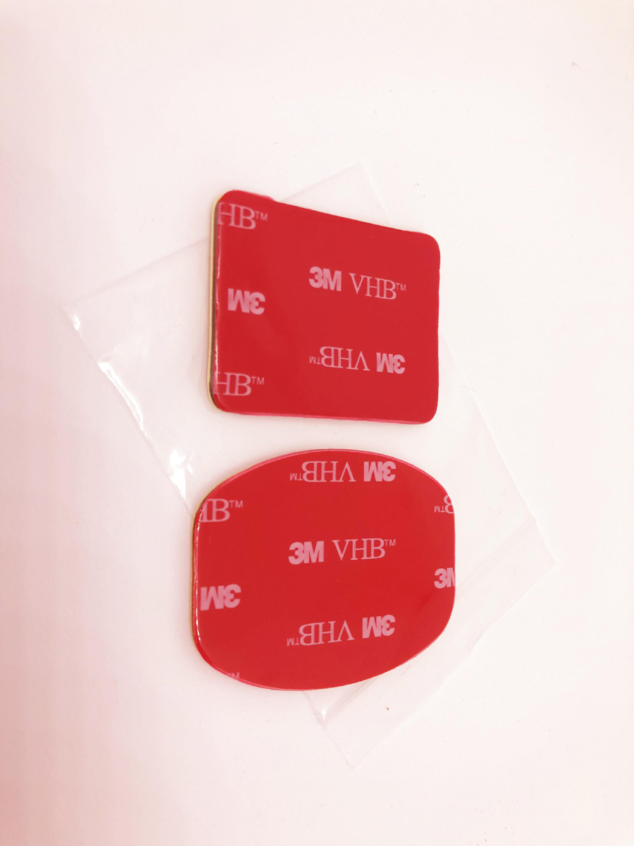 Square 3M Round 3M Adhesive Sticky Pads Set for GoPro Hero 11109876543 ...