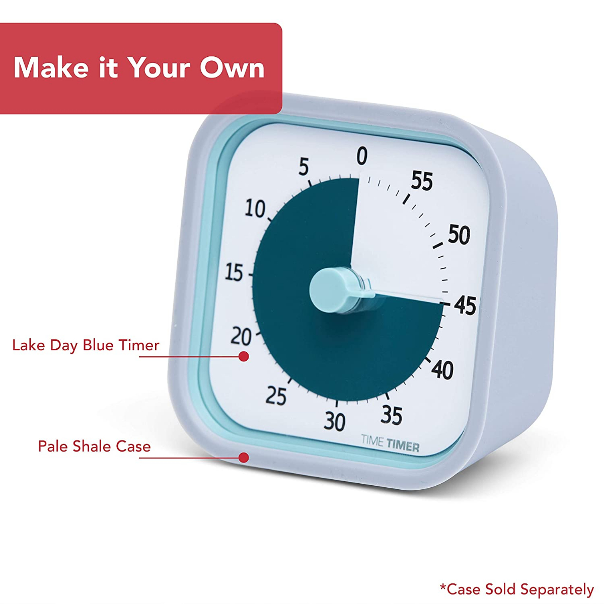 Time Timer Home MOD — 60 Minute Kids Visual Timer Home Edition — for ...