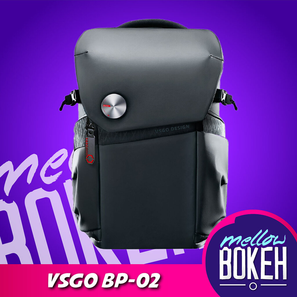 กระเป๋าเป้กล้องถ่ายรูป Camera Bag Backpack VSGO 16L (BP-02) - Mellow Bokeh - ThaiPick