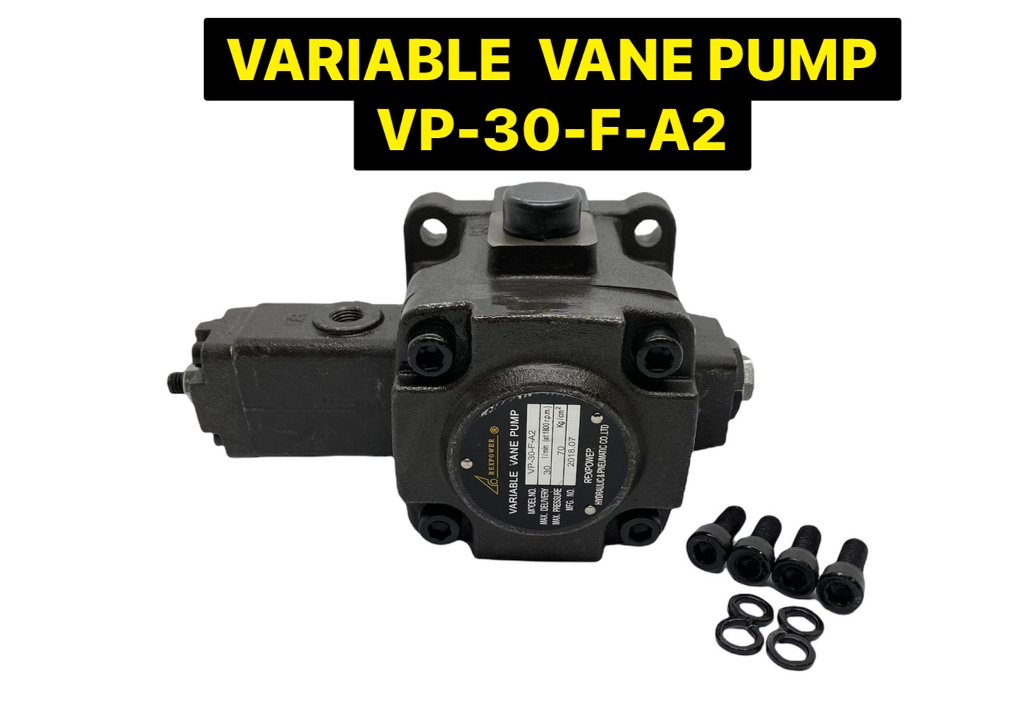 เวนปั๊ม ปั๊มแบบใบพัด ปั๊มปรับแรงดันสูง VARIABLE VANE PUMP VP-30-F-A2 (สินค้าพร้อมส่ง จากไทย ...