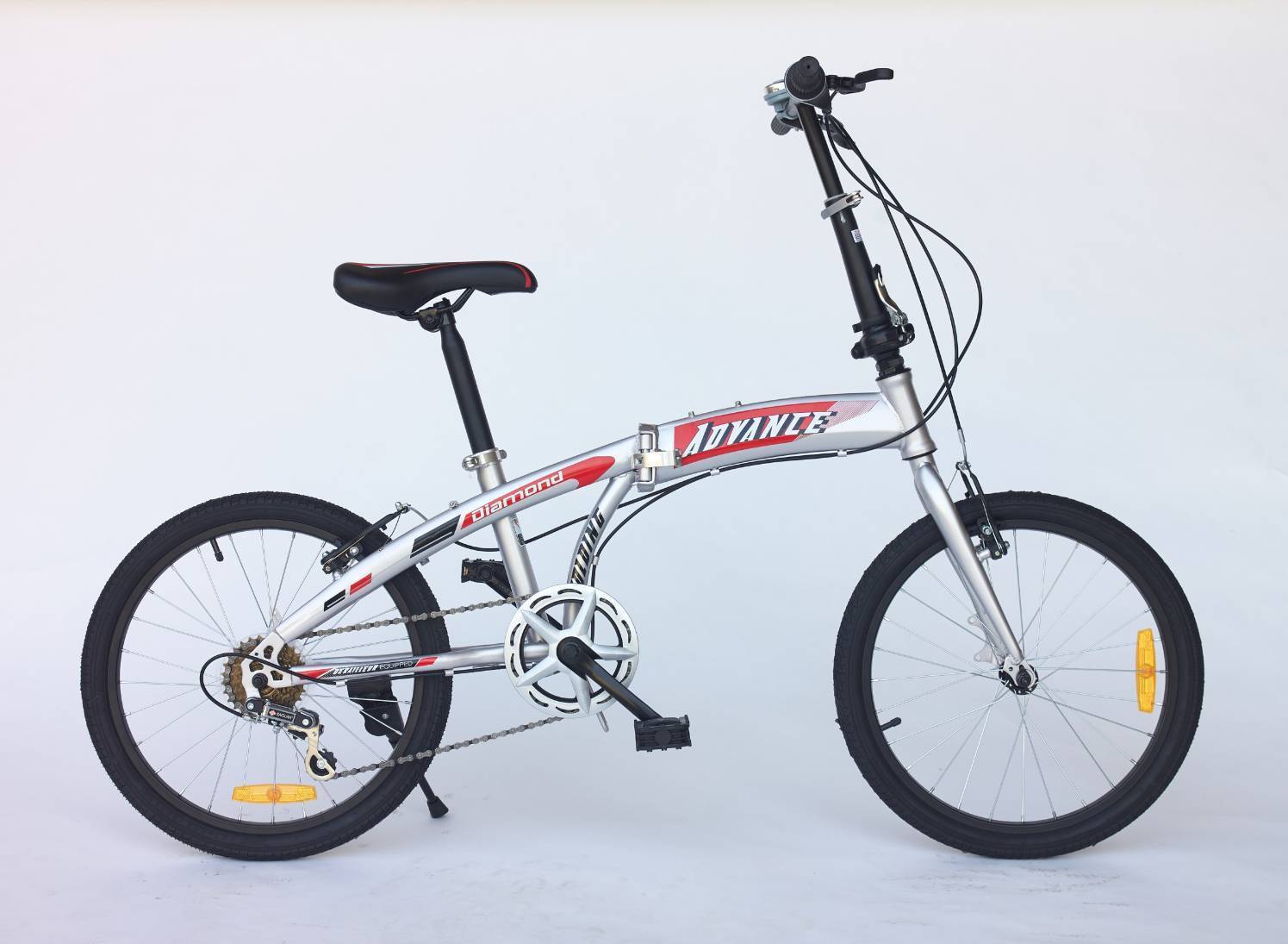 จักรยานพับได้ Folding Bike มีตะแกรงซ้อนท้าย UMEKO รุ่น KUGA ขนาด 20 ...