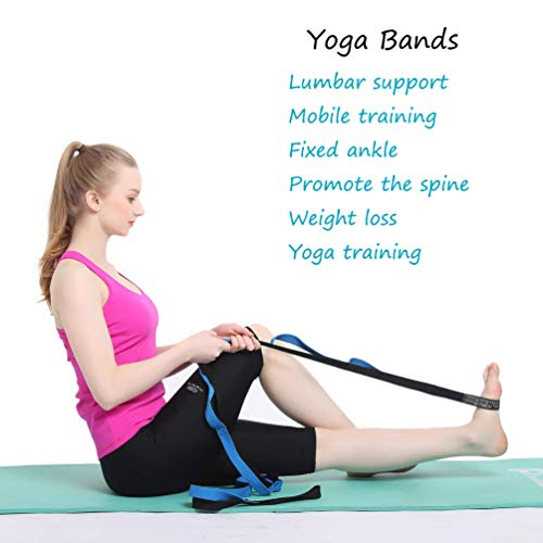 SESTP Sports Stretching Strap, Flexibility Durable Exercise Straps with ...