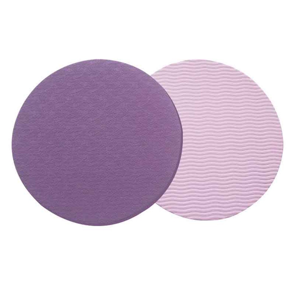 17cm Home TPE Round Thick Non-slip Yoga Mat Block Flat Knee Arm Sports ...