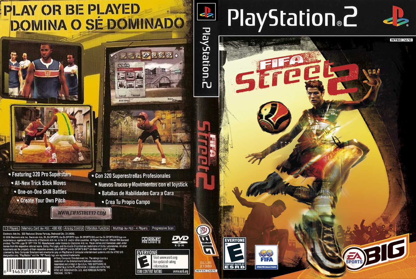 [แผ่นเกมส์] PS2 FIFA Street 2 | Lazada.co.th