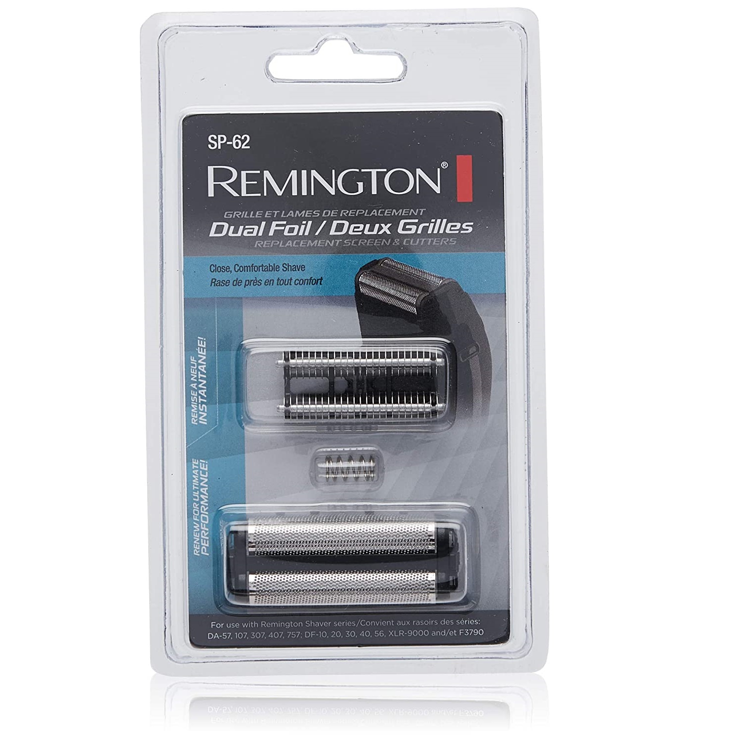 Remington REMSP-62 อะไหล่เครื่องโกนหนวดฟลอย์และใบมีด Remington ...