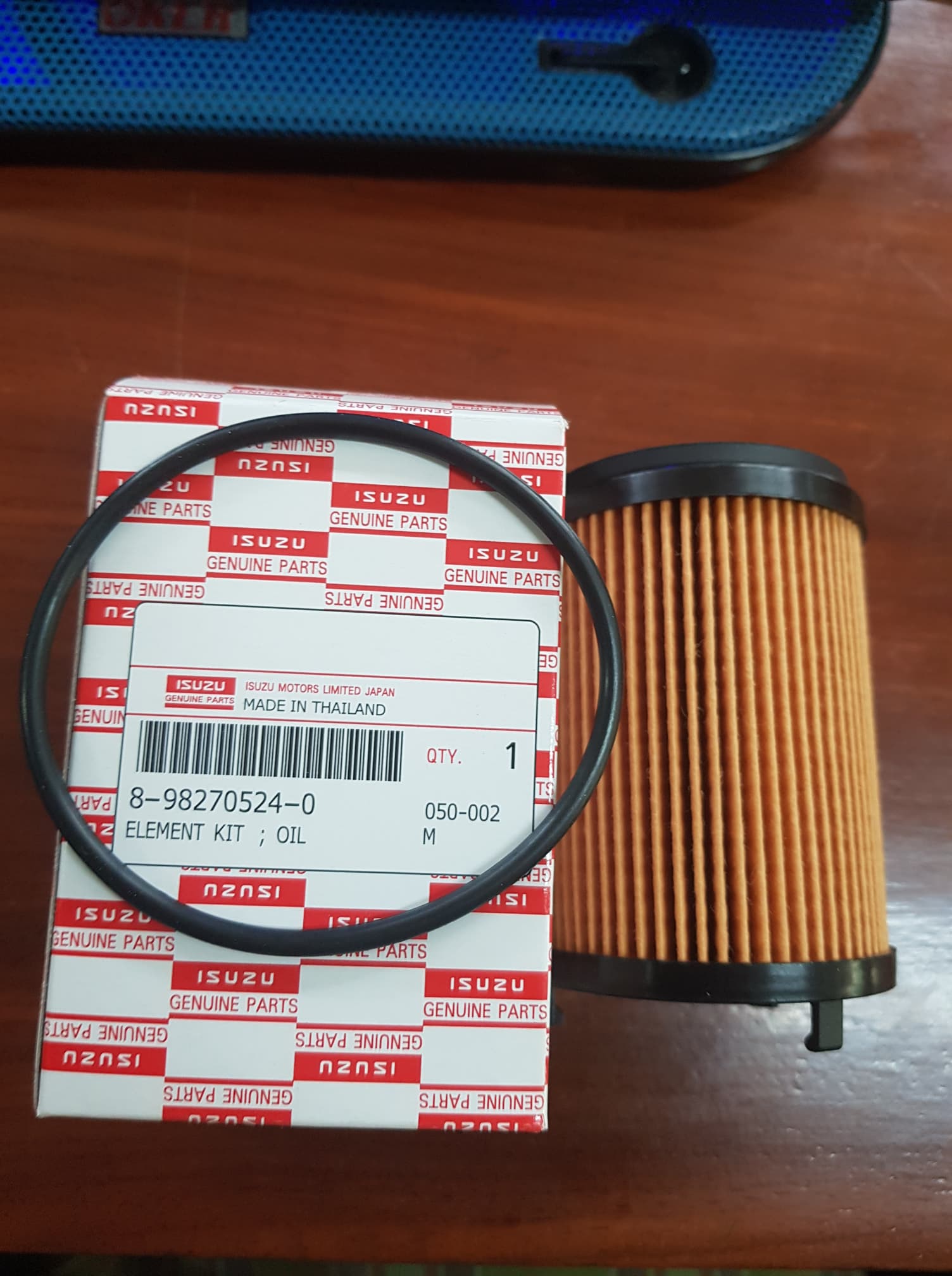กรองน้ำมันเครื่อง 8-98270524-0 ISUZU DMAX 1.9 BLUE POWER (กระดาษ) ปี ...