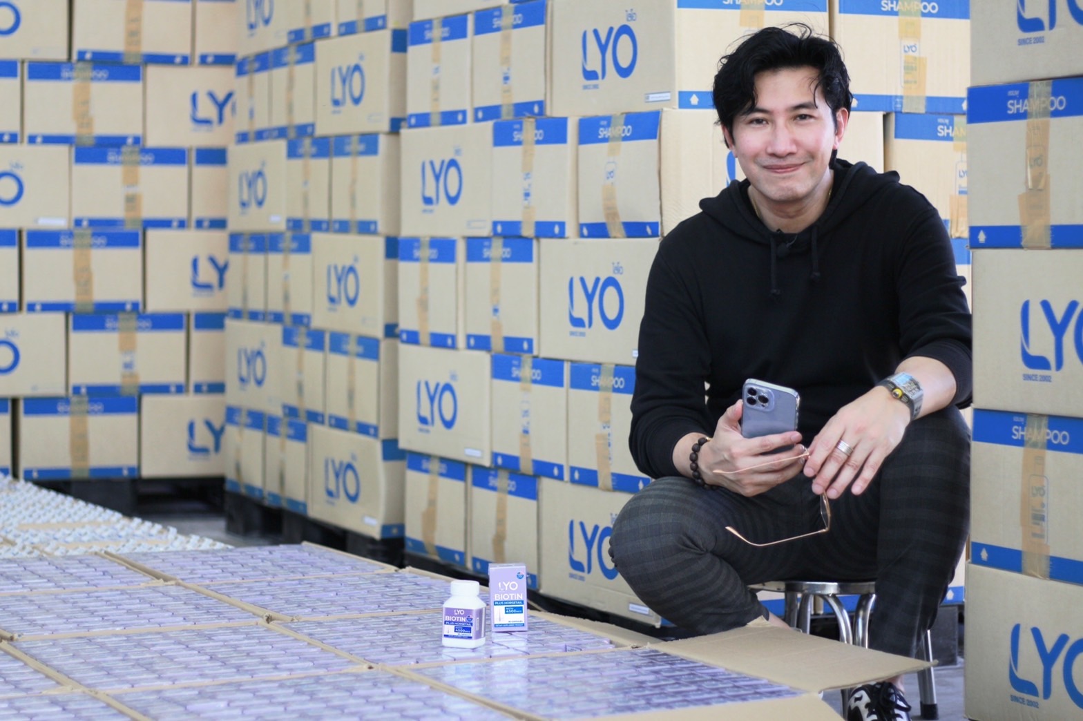 LYO ไบโอติน lyo หนุ่มกรรชัย ทางเลือกใหม่ของผม!!! อาหารผม วิตามินผม ผม ...