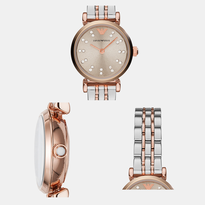 【จัดส่งฟรี】Emporio Armani นาฬิกาข้อมือผู้หญิง Ladies Watch 22mm รุ่น ...