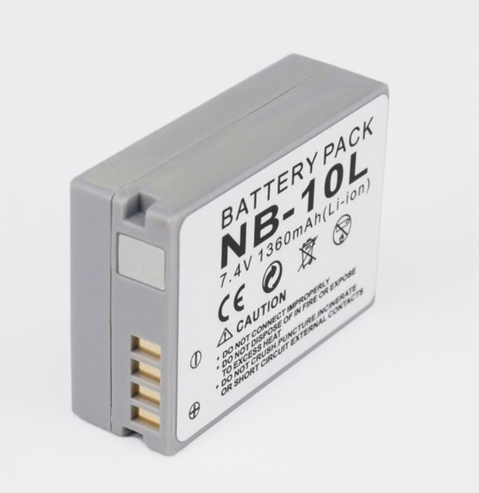 แบตกล้อง CANON NB-10L for Canon G1X G15 G16 SX40HS SX50HS SX60HS SX40 ...
