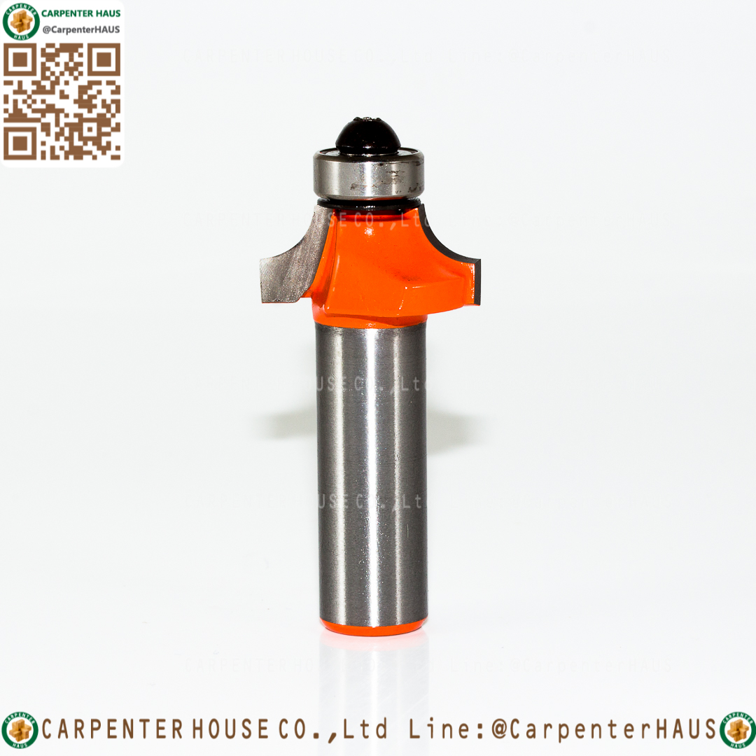 ดอกเราท์เตอร์ (Router) ลบมุมโค้งปลายลูกปืน ขนาด 1/2"x1/2" (คาร์ไบท์) 1/ ...