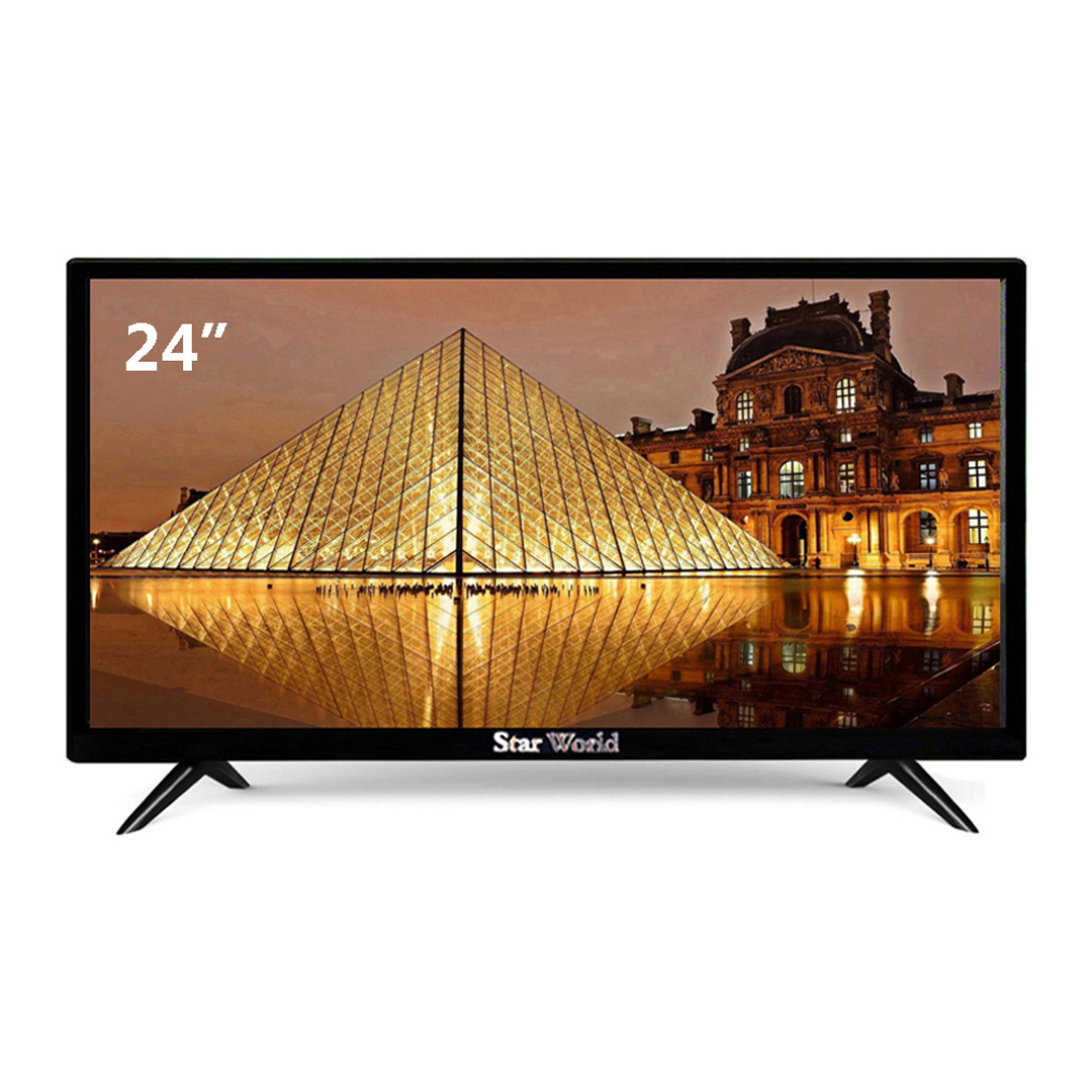 StarWorld LED TV 24 นิ้ว ทีวี24นิ้ว ทีวีจอแบน โทรทัศน์ รับประกัน1ปี ...