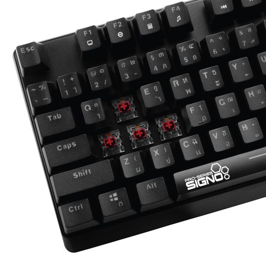 SIGNO Pro-Series KB-718 INDIGO TKL Mechanical Gaming Keyboard Optical ...