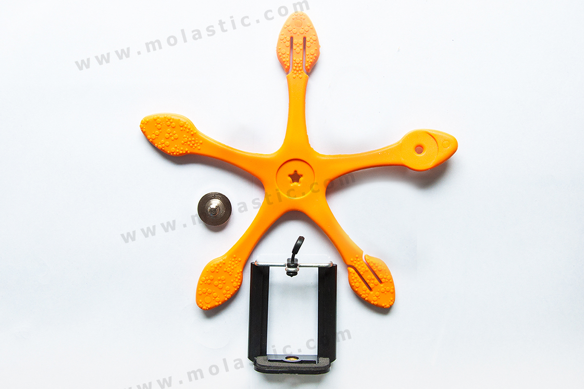 Gekkopod สีฟ้า ขาตั้ง 5 ขา สำหรับโทรศัพท์มือถือ - Molastic - ThaiPick