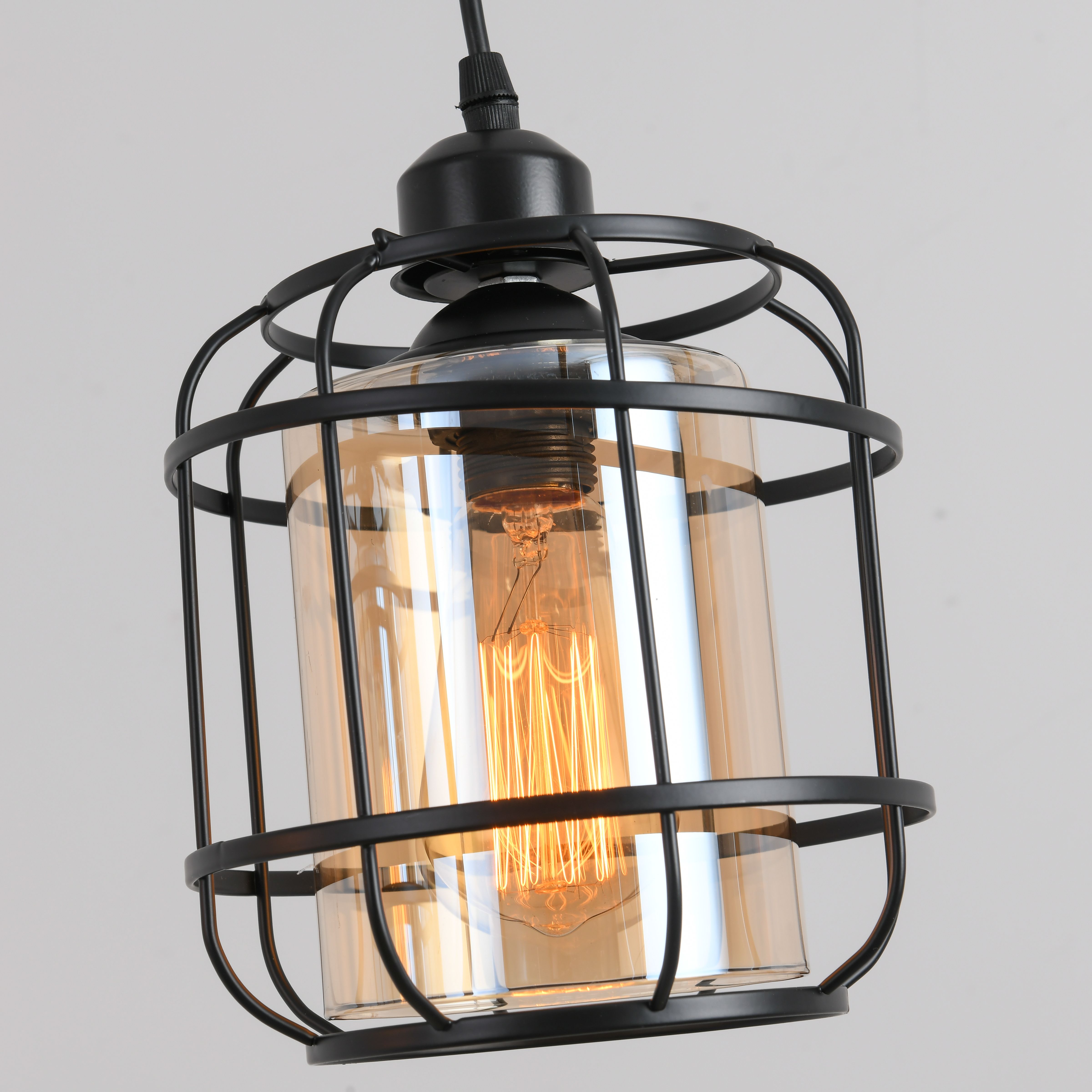 neolight-ไฟแขวน9829-3P แป้นยาว แถมหลอดไฟLED วินเทจ 4W แสงเหลืองให้ครบชุด - CST NEOLIGHT - ThaiPick