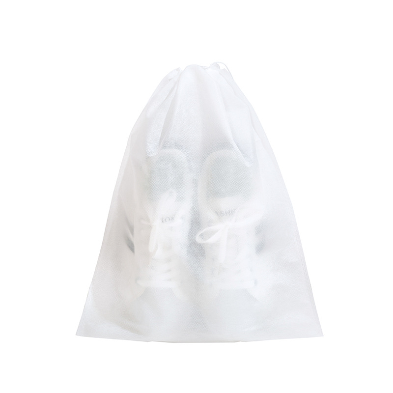 Drawstring รองเท้าที่เก็บกระเป๋าป้องกันสีเหลืองแห้ง bagtravel ...