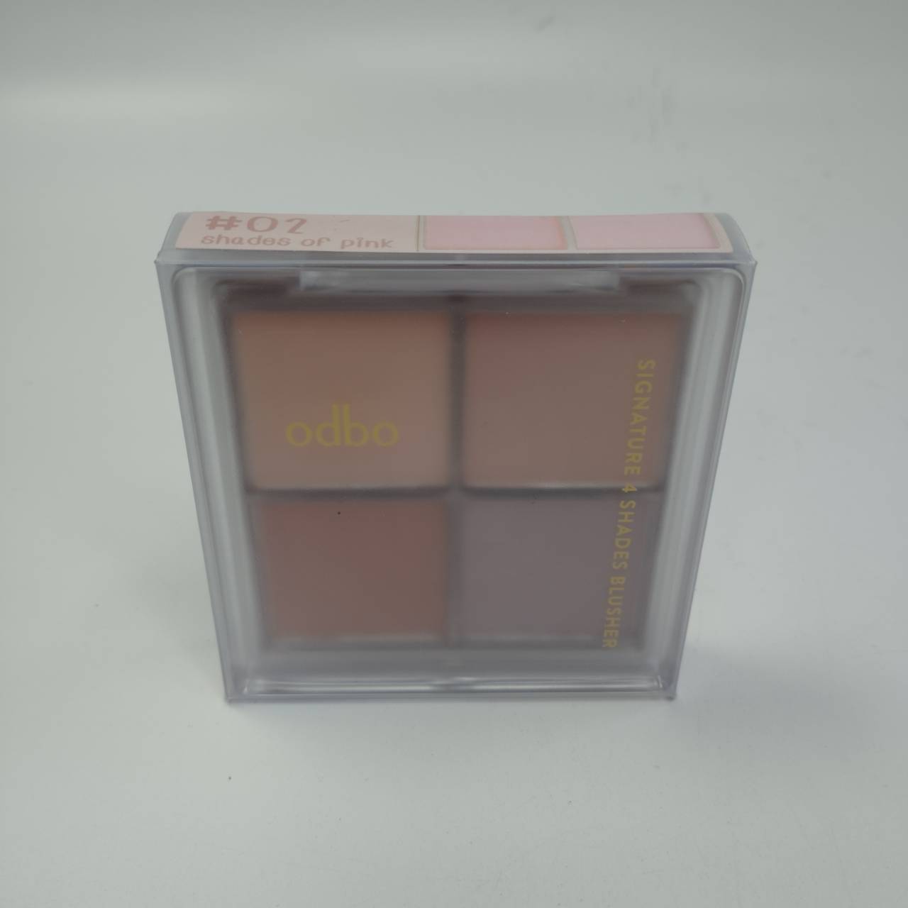 FLASH SALEพร้อมส่ง์ ODBO OD1309 SIGNATURE 4 SHADES BLUSHER - RIKO 88 SHOP - ThaiPick