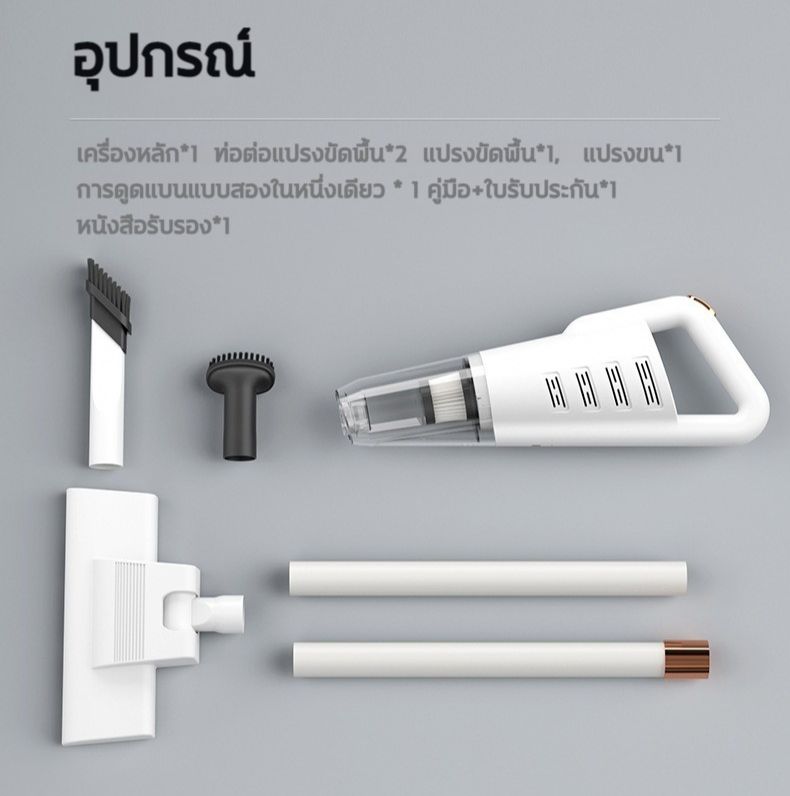 20000Pa เครื่องดูดฝุ่นไร้สาย 3 in 1เครื่องดูดฝุ่นไร้สาย เครื่องดูดในรถ 150W 2200mAh ใช้ได้ทั้งรถ ...