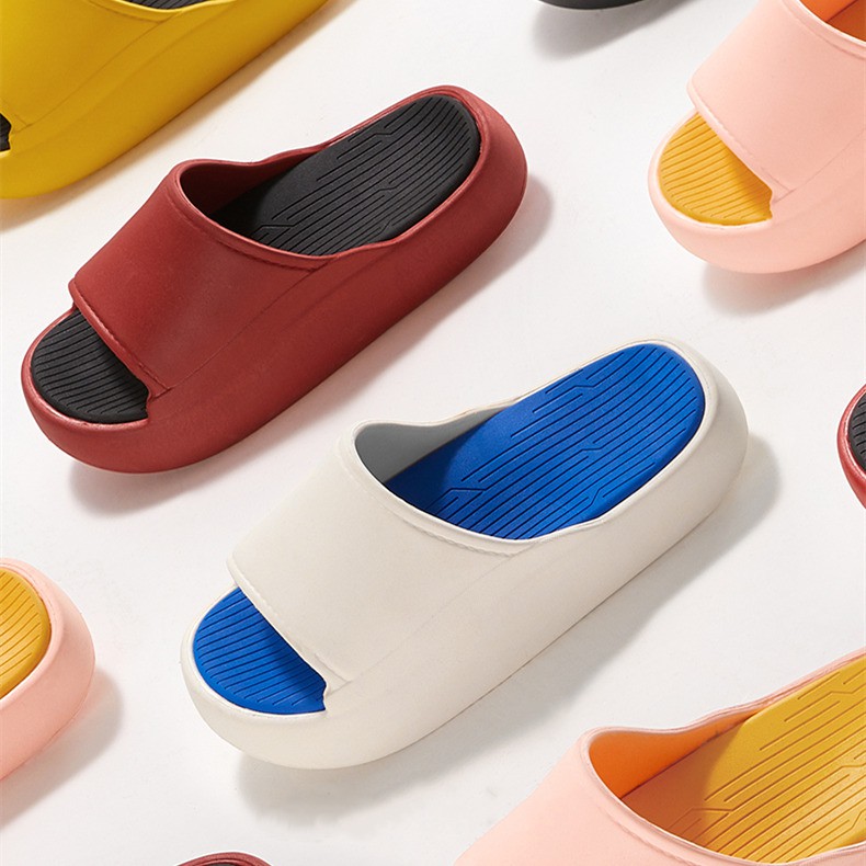 POSEE EVA รองเท้าแตะแบบสวม ส้นหนา สำหรับใส่ในบ้าน | Lazada.co.th