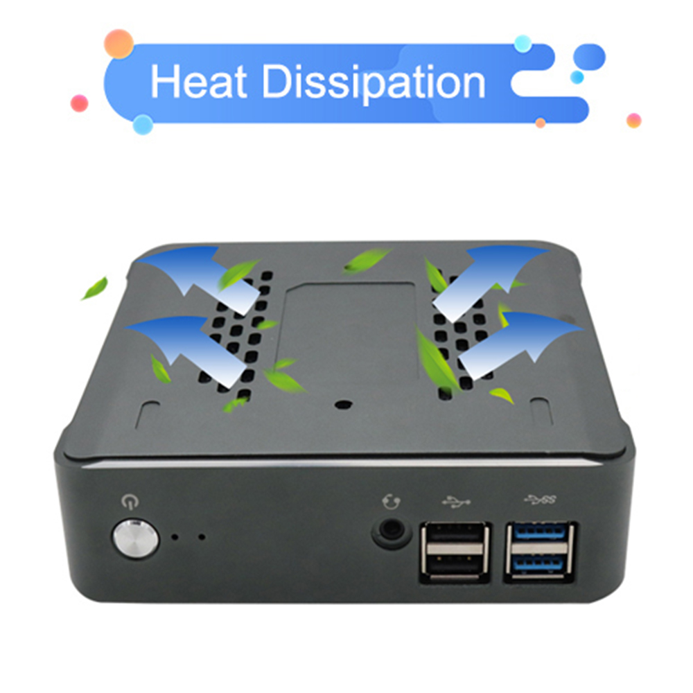 MU8 มินิพีซี Mini PC i7-8565U 8GB/16GB รองรับ SSD/ M.2/ HDD Expansion ...