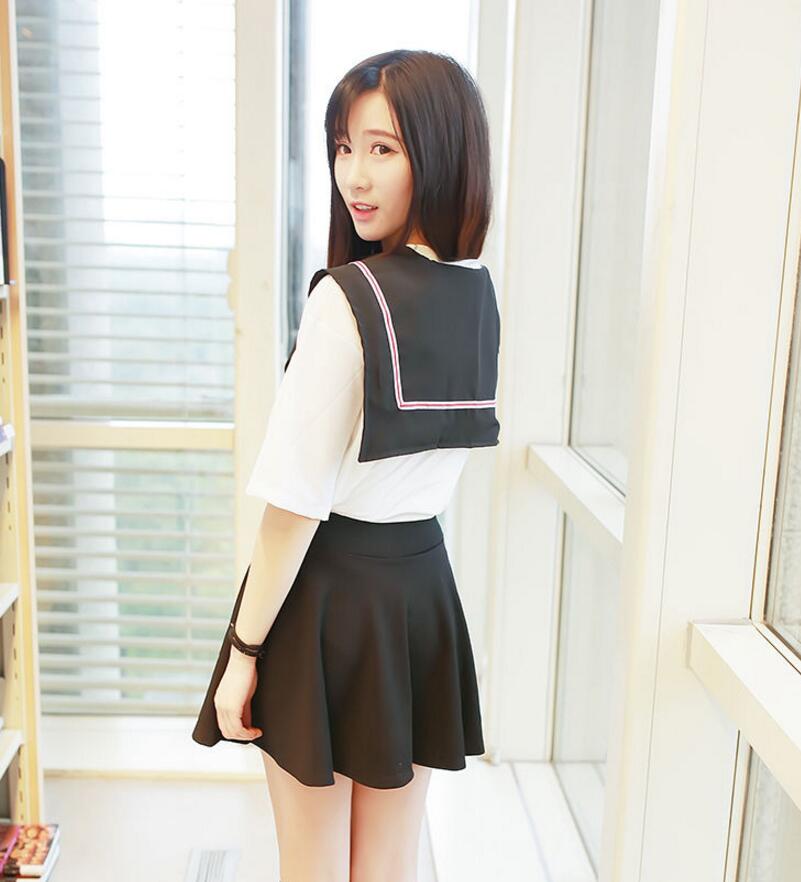 LXYH- COSER KING Top skirt ชุดนักเรียน ญี่ปุ่น Japanese ญี่ปุ่นนักเรียน ...