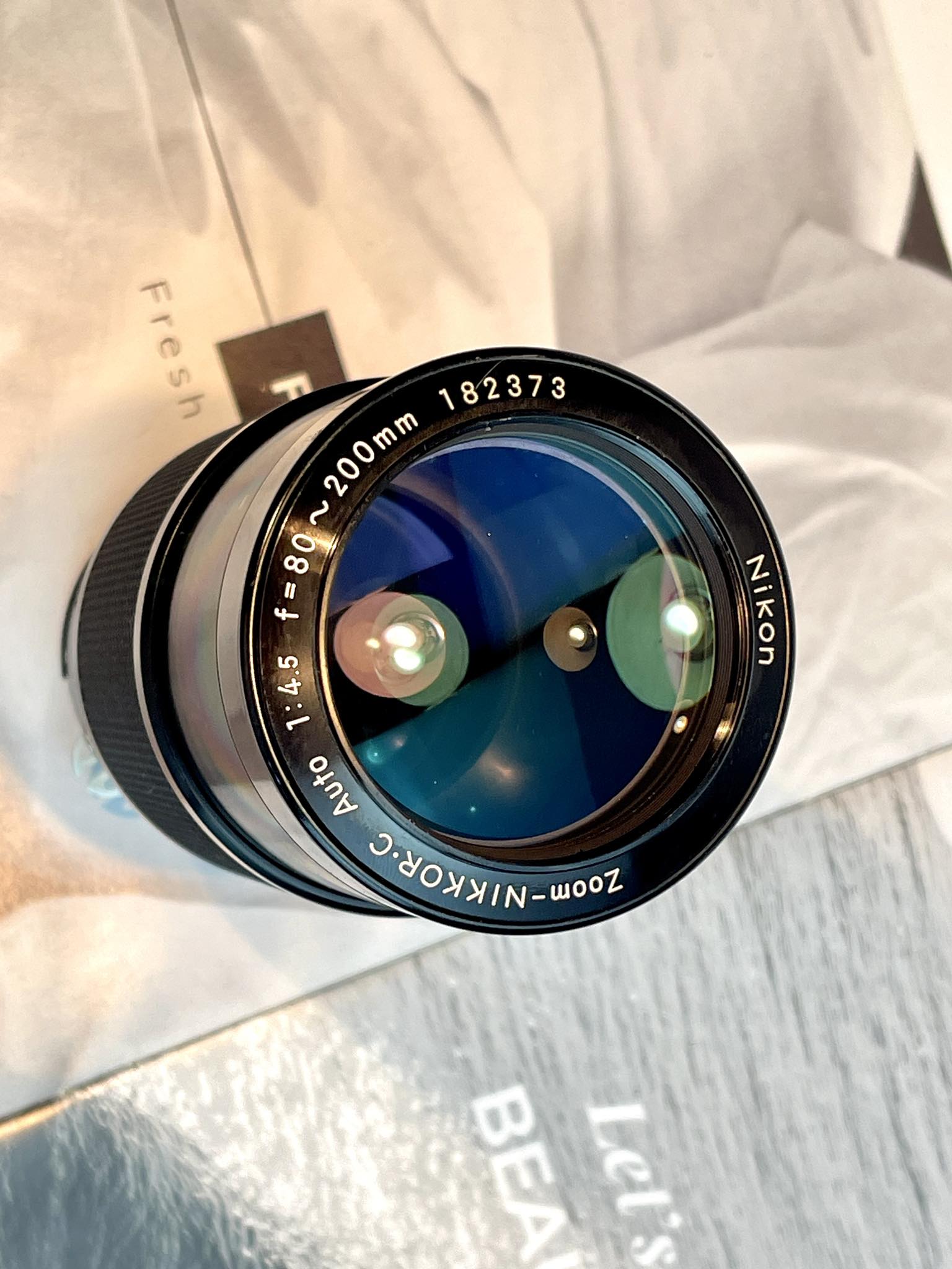 NIKON ZOOM-NIKKOR-C AUTO MM.F.4.5 NIKON AI MOUNT - กล้องฟิล์มเลนส์มือ ...