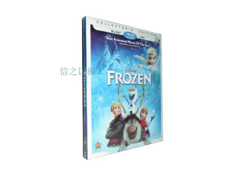 HD Blu-Ray BD Frozen 1-2 Frozen4dvd English Cartoon Blu-Ray Disc 1080P ...