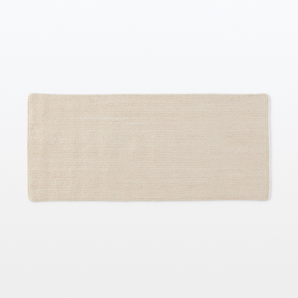 มูจิ พรมเช็ดเท้า - MUJI Plaited Cord Mat Natural (มี 3 ขนาด) | Lazada.co.th
