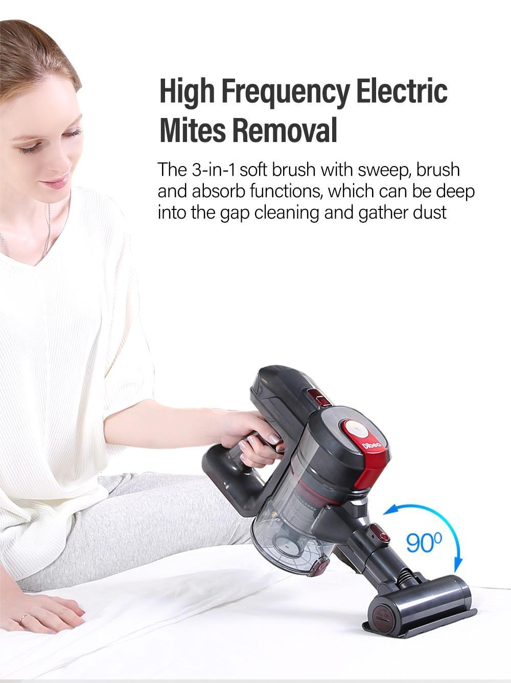 Dibea D008 PRO เครื่องดูดฝุ่น 2-in-1 Wireless Vacuum Cleaner ใช้งานไร้สาย - LORA - ThaiPick