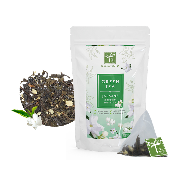 OSK Japanese Green Tea With Jasmine ชาเขียวญี่ปุ่นแบบซอง (50ซอง) สูตรกลิ่นมะลิ - Candy Sweetmeat ...
